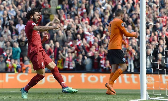 Liverpool 4-0 Brighton - The best photos from Anfield as Reds seal ...