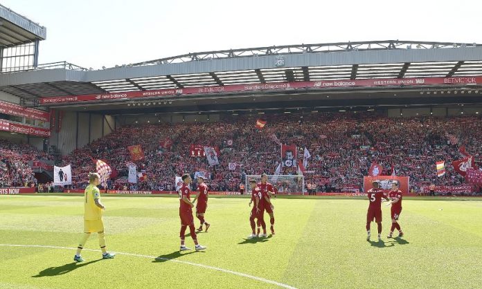 Liverpool 4-0 Brighton - The best photos from Anfield as Reds seal ...
