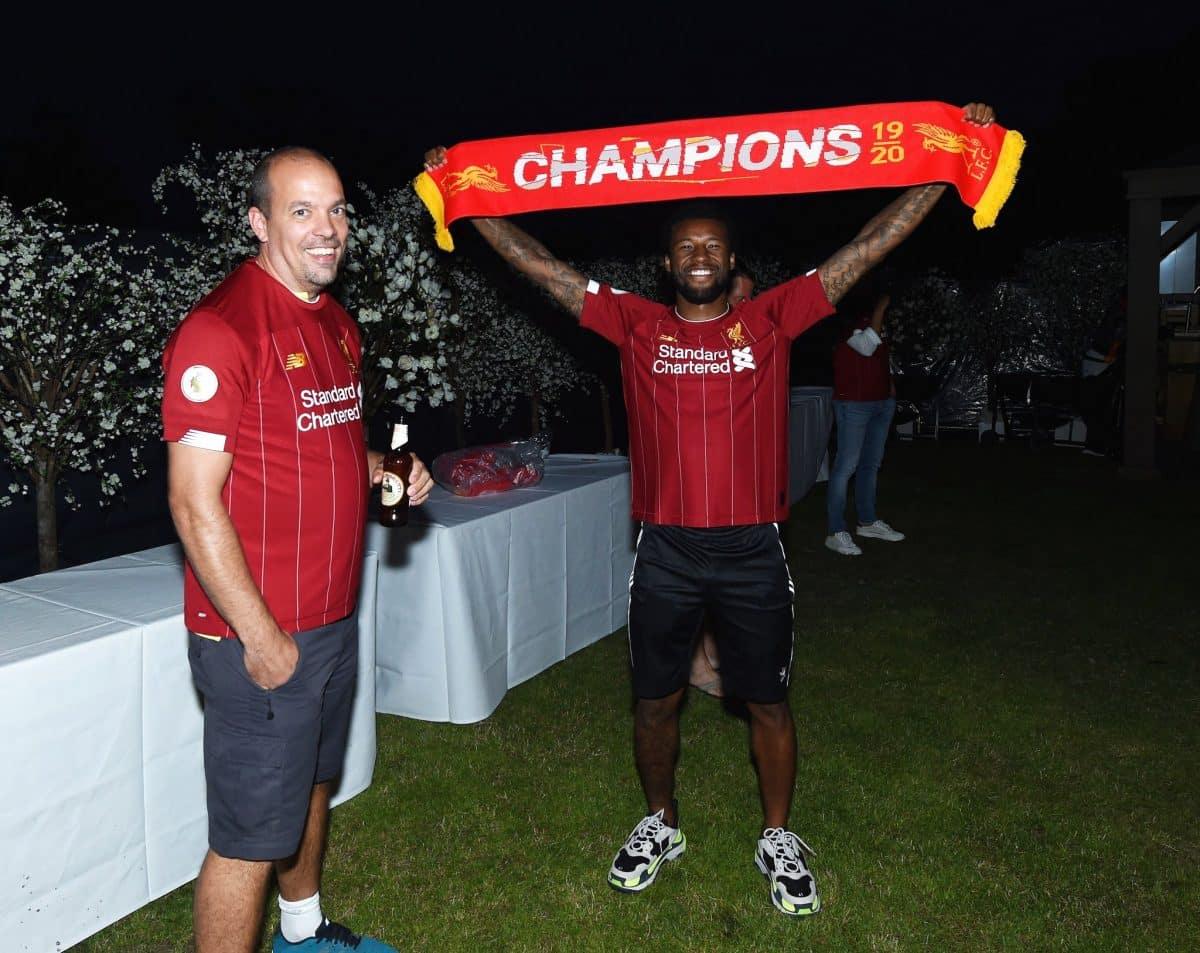 The best photos and videos as Liverpool's title-winning squad celebrate ...