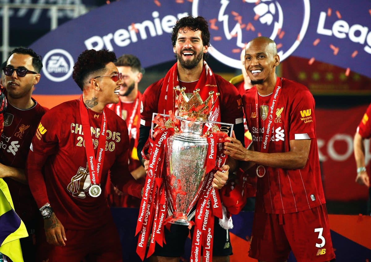 The best photos from Anfield as Liverpool lift Premier League trophy