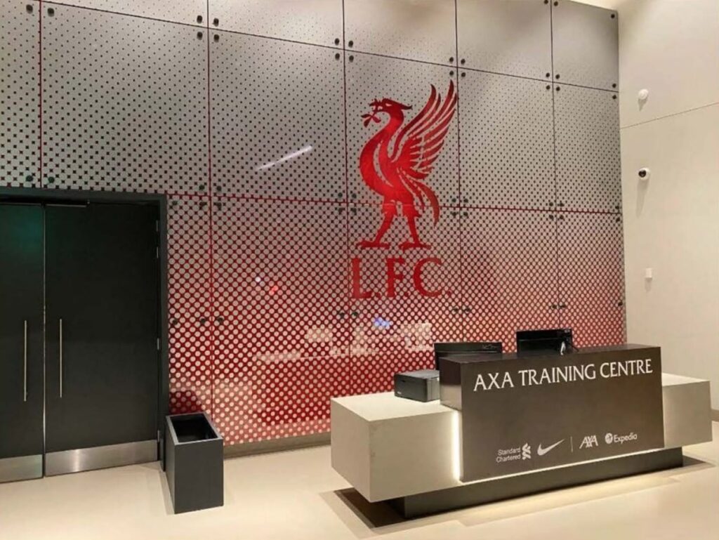 Photos: Unseen areas of Liverpool's new AXA Training Centre in Kirkby